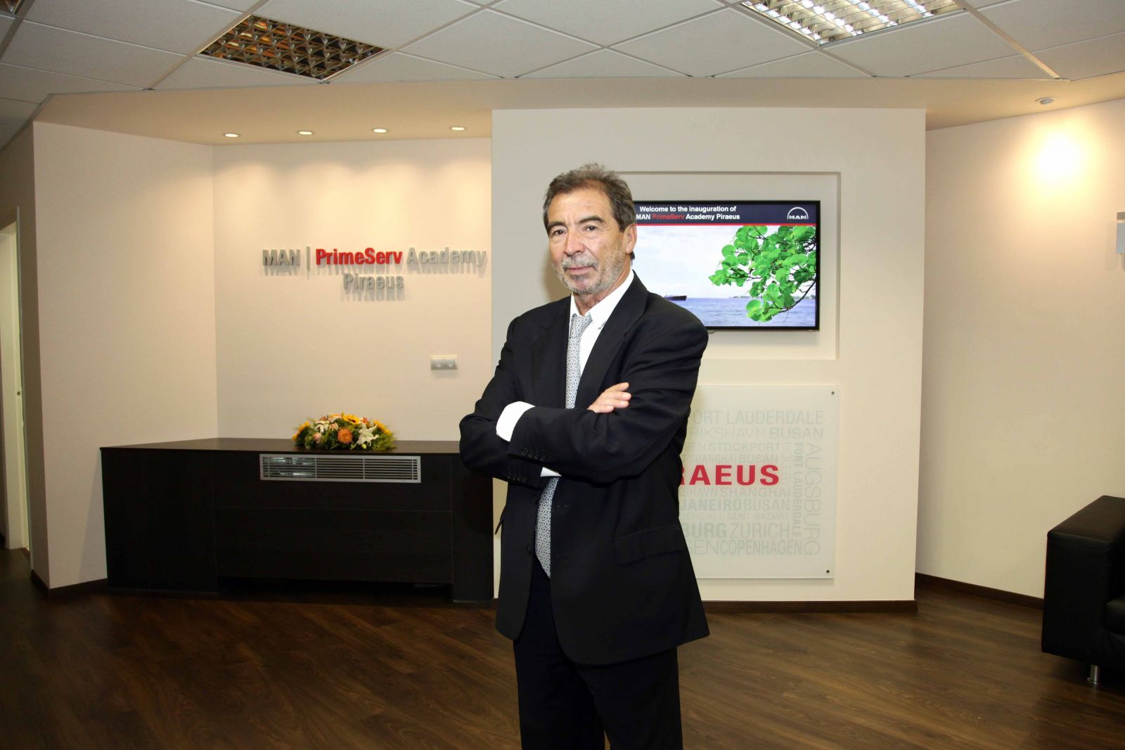 MAN Diesel & Turbo Hellas PrimeServ Academy Piraeus Inauguration ...