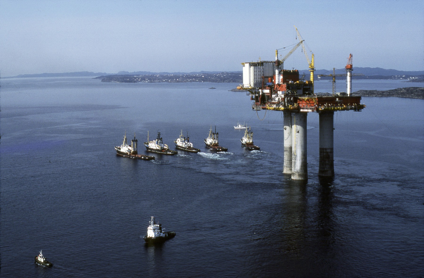 Δεύτερη διαρροή πετρελαίου στην πλατφόρμα Statfjord A, στη Βόρεια ...