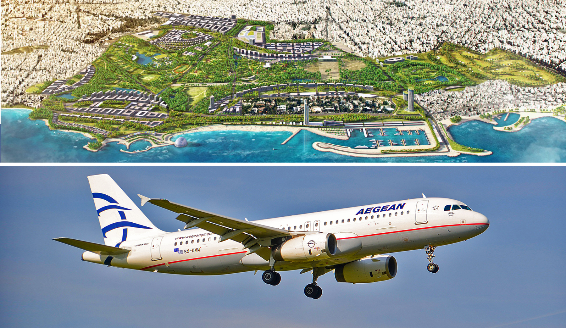 Aegean Airlines: Επίσημος αερομεταφορέας για το Ελληνικό - Ναυτικά Χρονικά