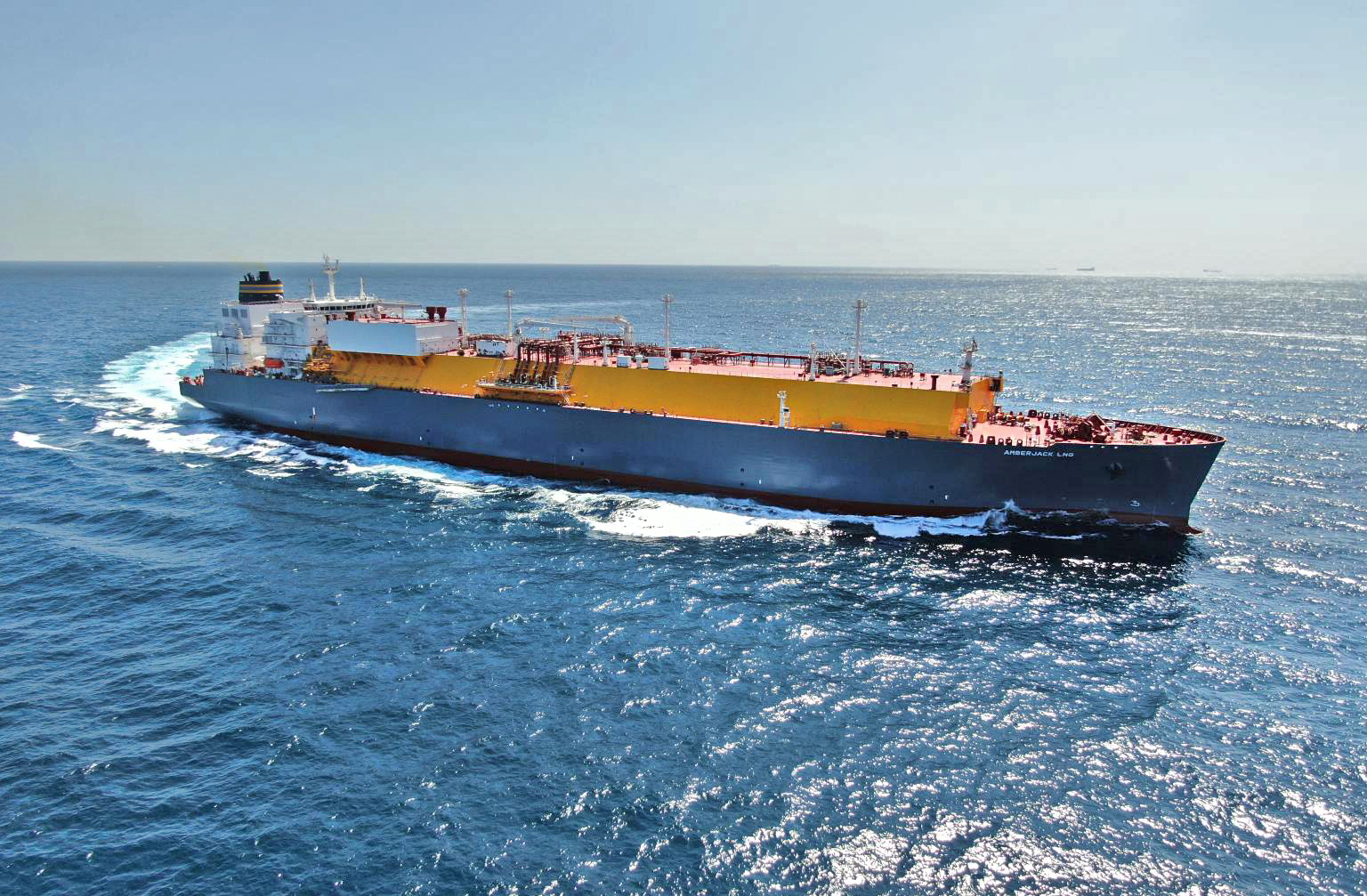 Amberjack LNG: To νεότευκτο LNG Carrier της TMS Cardiff Gas - Ναυτικά ...