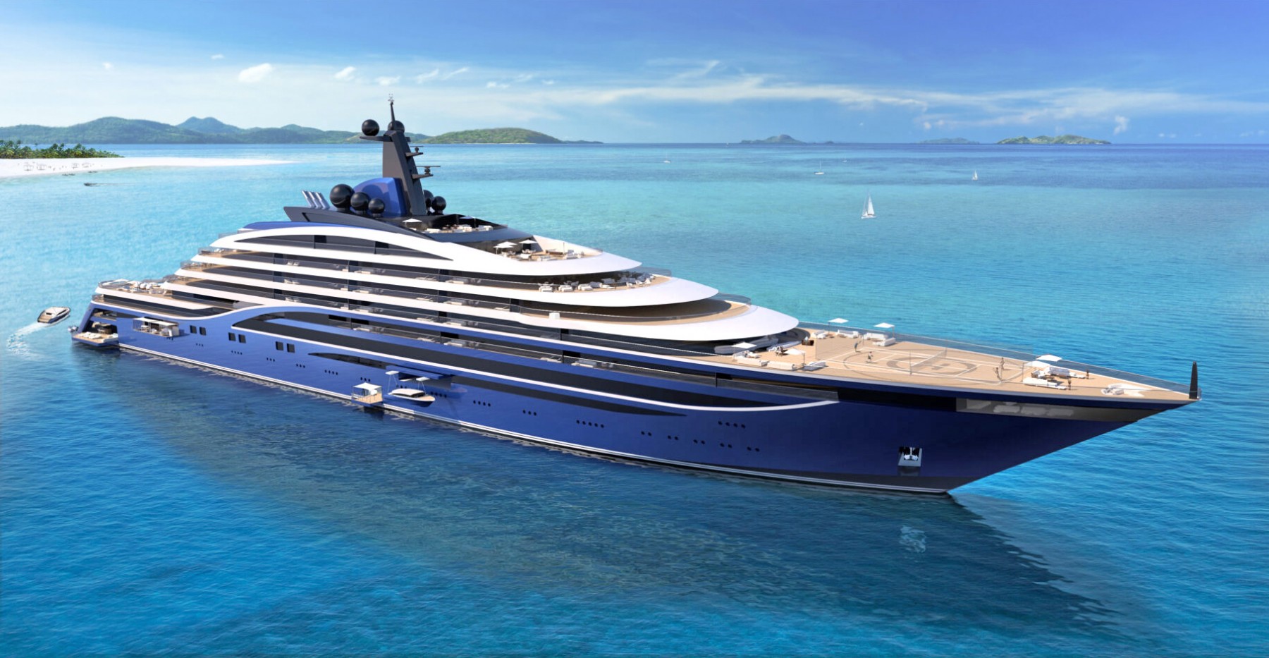Συμφωνία ναυπήγησης του μεγαλύτερου yacht στον κόσμο - Ναυτικά Χρονικά