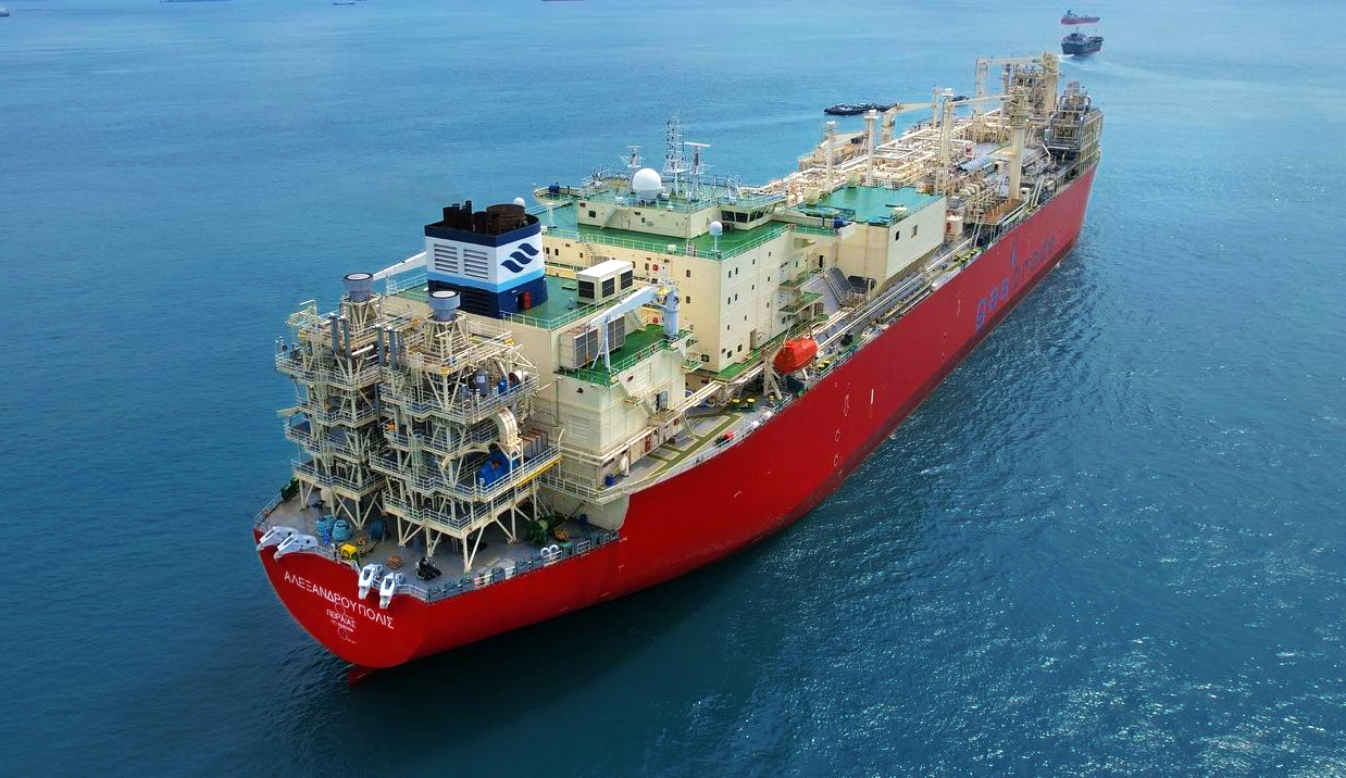 Πλώρη για την Ελλάδα βάζει το FSRU Αλεξανδρούπολης - Ναυτικά Χρονικά